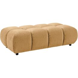 Home Affaire Polsterhocker &raquo;Cozy Bubble, mit eleganter Steppung, weich gepolstert, 143x73 cm&laquo; 1 Stk. tlg. passend zum Sofa und dem drehbaren Sessel 