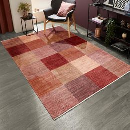 LUXOR living Teppich &raquo;Rocco&laquo; rechteckig 11 mm H&ouml;he Vintage-Look, verschiedene Designs, mit Fransen, Wohnzimmer Polyester