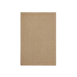 Wecon Home Teppich &raquo;Hugo two, Juteteppich, als L&auml;ufer erh&auml;ltlich&laquo; rechteckig 8 mm H&ouml;he Naturfaser, 100% Jute, Sisal-Optik, pflegeleicht, Wohnzimmer, 