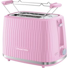 Russell Hobbs Toaster &raquo;Eden 27372-56 Himbeere&laquo; 2 Schlitze 800 W 6 Br&auml;unungsstufen, Hebefunktion, Auftau-, Aufw&auml;rm- & Stoppfunktion Himbeere