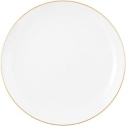 Seltmann Weiden Brotteller &raquo;Liberty - Goldrand&laquo; Teller 17, 5 cm wei&szlig;, goldfarben