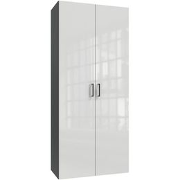 wimex Kleiderschrank &raquo;Mugano,in 3 Breiten, 2 Tiefen, viele Farben, Made in Germany&laquo; in Basic oder Premium Ausstattung, mit kurzen Griffen aus Metall 