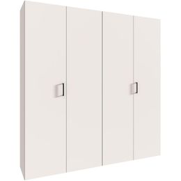 wimex Kleiderschrank &raquo;Mugano,in 3 Breiten, 2 Tiefen, viele Farben, Made in Germany&laquo; in Basic oder Premium Ausstattung, mit kurzen Griffen aus Metall schwarz