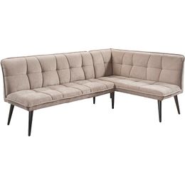 exxpo - sofa fashion Essbank hoher Sitzkomfort, bequem und elegant, hochwertige Detailverarbeitung