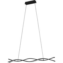 Eglo H&auml;ngeleuchte &raquo;Lasana 3 Pendelleuchte, Wohnzimmerlampe, Stahl und Kunsstoff, Lampe&laquo; LED-Modul 1 Stk. Warmwei&szlig; H&auml;ngeleuchte - L98,5 x B8 x H120 cm 