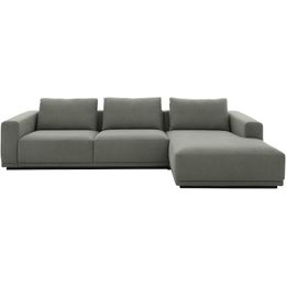 Musterring Ecksofa Anreihsofa links & Longchair rechts, mit Armlehnen, inkl. R&uuml;ckenkissen 94% Polyester, 6% Nylon