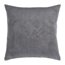 Pad Dekokissen &raquo;CASUAL&laquo; Made in Europe, Uni Farben, verschiedene Gr&ouml;&szlig;en grey + unifarben Obermaterial: 92% Polyester, 8% Polyacryl B/L: 60 cm x 60 cm