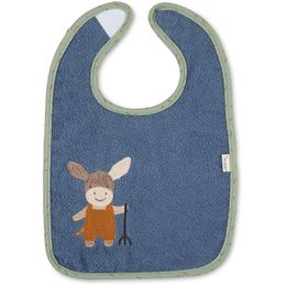 Sterntaler L&auml;tzchen &raquo;Klettl&auml;tzchen, Emmilius Frottee, mittelblau&laquo; mittelblau