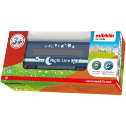 M&auml;rklin M&Auml;RKLIN Personenwagen &raquo;my world - Schlafwagen Night Line - 44115&laquo; Bedruckung leuchtet im Dunkeln; Made in Europe blau
