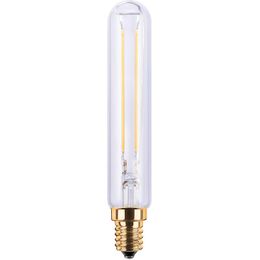 Segula LED-Leuchtmittel &raquo;Vintage Line&laquo; E14 1 Stk. Warmwei&szlig; dimmbar, Tube klar, E27 transparent