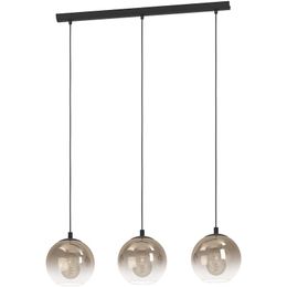 Eglo H&auml;ngeleuchte &raquo;ARISCANI 1 Pendellampe - Stahl - E27 - 3X60W - IP20&laquo; E27 1 Stk. H&auml;ngelampe, Deckenlampe, Wohnzimmer, Esszimmer, L76,5 x B16,5 x 