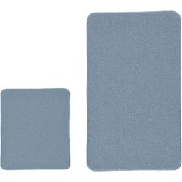 Kleine Wolke Badematte &raquo;RELAX&laquo; H&ouml;he 30 mm rutschhemmend beschichtet fu&szlig;bodenheizungsgeeignet Badteppich, Uni Farben, rechteckig, rund & als Set erh&auml;ltlich 