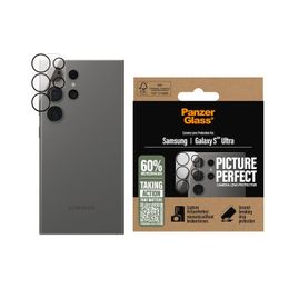 PanzerGlass Displayschutzglas &raquo;PicturePerfect Camera Lens Protection&laquo; f&uuml;r Samsung Galaxy S25 Ultra Displayschutzfolie, Schutzfolie,...