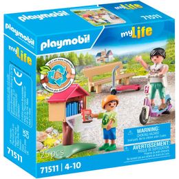 Playmobil Konstruktions-Spielset &raquo;B&uuml;chertausch f&uuml;r Leseratten (71511), My Life&laquo; Made in Europe bunt Konstruktions-Spielset