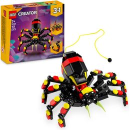 Lego Konstruktionsspielsteine &raquo;Wilde Tiere: &Uuml;berraschungsspinne (31159), Lego Creator&laquo; Made in Europe bunt