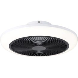 Eglo LED Deckenleuchte &raquo;SAYULITA 1 Leuchte und Ventilator - ABS - LED - 4X5, 2W - IP20&laquo; LED-Modul 1 Stk. Kaltwei&szlig; Neutralwei&szlig; Warmwei&szlig;...