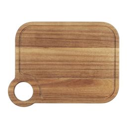 Sch&ouml;ner Wohnen Kollektion SCH&Ouml;NER WOHNEN-KOLLEKTION Schneidebrett &raquo;Acun&laquo; K&uuml;chenbrett aus massivem Akazienholz, mit Griffloch und Saftrille Braun