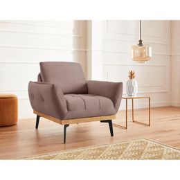 exxpo - SOFA FASHION Sessel &raquo;Palic, Loungesessel mit R&uuml;ckenverstellung, hoher Entspannungskomfort&laquo; inklusive R&uuml;ckenverstellung. Vom Sessel zum...