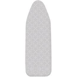 Wenko B&uuml;gelbrettbezug &raquo;Modell Alu&laquo; aluminiumbeschichtet, Schaumstoffpolsterung, Easy-Clip Silberfarben matt