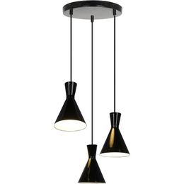 OTTO home Pendelleuchte &raquo;Renell&laquo; E27 1 Stk. E27, Schwarz, h&ouml;henverstellbar, industrieller Stil