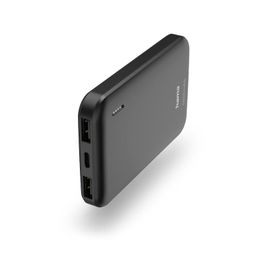 Hama Powerbank &raquo;Powerbank 5000mAh, 1x USB-C, 2x USB-A, Anthrazit, akkuschonend Laden&laquo; 5.000 mAh grau Vollladen &uuml;ber den USB-C Anschluss in 4 Stunden, 