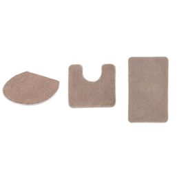 Kleine Wolke Badematte &raquo;RELAX&laquo; H&ouml;he 30 mm rutschhemmend beschichtet fu&szlig;bodenheizungsgeeignet Badteppich, Uni Farben, rechteckig, rund & als Set erh&auml;ltlich 