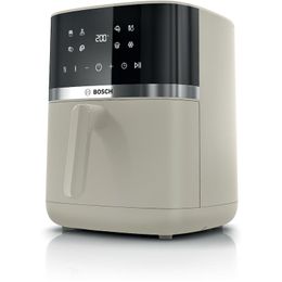 Bosch Hei&szlig;luftfritteuse &raquo;Air Fryer Serie 4, MAF462B0, 6, 1l, 2 Heizelemente, 7 Programme&laquo; 2050 W Auftaufunktion, Korb/Gitter sp&uuml;lm.geeignet dark cream