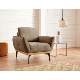exxpo - SOFA FASHION Sessel &raquo;Palic, Loungesessel mit R&uuml;ckenverstellung, hoher Entspannungskomfort&laquo; inklusive R&uuml;ckenverstellung. Vom Sessel zum...