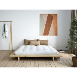 Karup Design Bettgestell &raquo;JAPAN BED, FSC -zertifiziertem Massivholz Futonbett, excl. Matraze&laquo; Mit Lattenrost, Minimalistisches Japandi Design,...