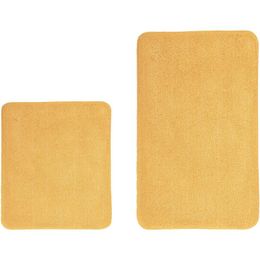 Kleine Wolke Badematte &raquo;RELAX&laquo; H&ouml;he 30 mm rutschhemmend beschichtet fu&szlig;bodenheizungsgeeignet Badteppich, Uni Farben, rechteckig, rund & als Set erh&auml;ltlich 