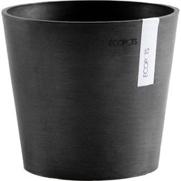 Ecopots Blumentopf »AMSTERDAM Mini Dark Grey« BxTxH: 17x17x14, 9 cm dunkelgrau