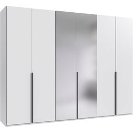 wimex Kleiderschrank &raquo;Mugano,in 5 Breiten,2 H&ouml;hen,2 Tiefen, viele Farben, Made in Germany&laquo; in Basic oder Premium Ausstattung, mit langen Griffen aus Metall,
