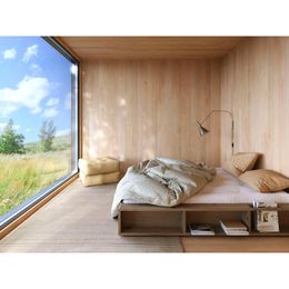 Karup Design Futonbett &raquo;Bettgestell Ziggy Bed &ndash; FSC Massivholz Futonbett, excl. Matratze&laquo; mit 6 offenen F&auml;chern, Ablagefl&auml;che und minimalistischer...