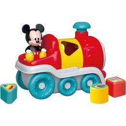 Clementoni Steckspielzeug »Disney Baby, Baby Mickey Formensortier-Zug« Made in Europe bunt
