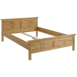 OTTO home Massivholzbett &raquo;Indra, TOPSELLER, Landhausstil, edles Design,zertifiziertes Massivholz&laquo; Breite/Belastbarkeit 180cm/220 KG, 140cm/180 KG, 