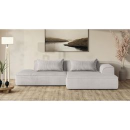 exxpo - sofa fashion Ecksofa &raquo;Billund modernes Designsofa, bequem und elegant, Breite 294cm, L-Form&laquo; modern, L-form, Wellenfedern, inklusive 2x 