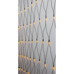 Eglo LED-Lichternetz &raquo;GOLDEN WARM WHITE&laquo; 200 Stk.-flammig Lichternetz f&uuml;r innen und au&szlig;en, extra-warmwei&szlig;, mit Kabel, 3x3 m schwarz