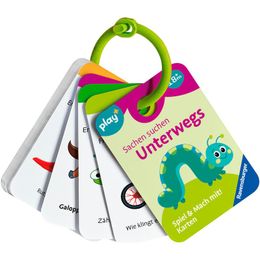 Ravensburger Spiel &raquo;Play+ Spiel & Mach mit! Karten: Sachen suchen: unterwegs&laquo; bunt