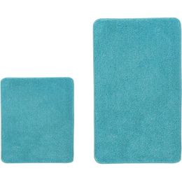 Kleine Wolke Badematte &raquo;RELAX&laquo; H&ouml;he 30 mm rutschhemmend beschichtet fu&szlig;bodenheizungsgeeignet Badteppich, Uni Farben, rechteckig, rund & als Set erh&auml;ltlich 