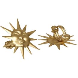Liedeco Dekoklammer &raquo;Sonne&laquo; f&uuml;r Gardinen, Vorh&auml;nge gold Metall