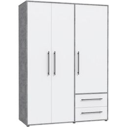 Ds Produkt Dreht&uuml;renschrank &raquo;Mokkaris, OTTOs Choice, TOPSELLER! 3 oder 4 T&uuml;ren, zeitloses Design&laquo; B/H/T ca. 145x200x59cm oder 206x200x59cm grau