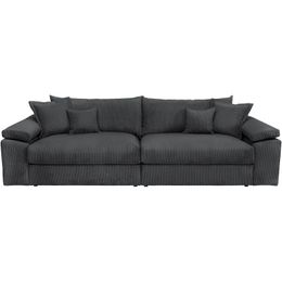 Home Affaire Big-Sofa &raquo;Soft&Cosy XL, B: 246 cm - OTTO. Verl&auml;ssliche Qualit&auml;t.&laquo; Mega-Sofa, Cord oder Chenille-Struktur, mit Federkern & 4 Zierkissen 