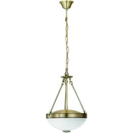 Eglo H&auml;ngeleuchte &raquo;SAVOY Pendellampe - Metallguss - E27 - 2X60W - IP20&laquo; E27 1 Stk. H&auml;ngelampe, Deckenlampe, Wohnzimmer, Esszimmer, H110 x &Oslash;31 cm...