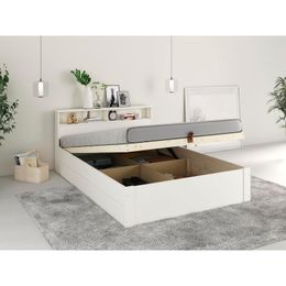 OTTO HOME Stauraumbett &raquo;MAREILLES, Bett, Made in Europe, FSC zertifiziertes Massivholz&laquo; 140x200cm und 180x200cm, Massivholz, Hebemechanismus,...