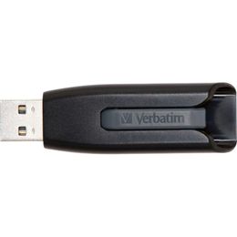 Verbatim USB-Stick &raquo;V3 256GB&laquo; (256GB GB USB 3.2 Lesegeschwindigkeit 120 MB/s) schwarz