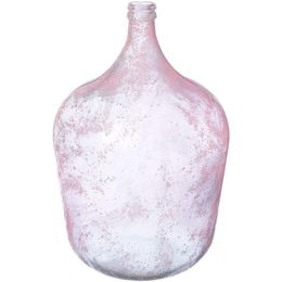 CREATIV HOME Dekovase &raquo;Vase&laquo; im formsch&ouml;nen Design rosa
