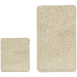 Kleine Wolke Badematte &raquo;RELAX&laquo; H&ouml;he 30 mm rutschhemmend beschichtet fu&szlig;bodenheizungsgeeignet Badteppich, Uni Farben, rechteckig, rund & als Set erh&auml;ltlich 