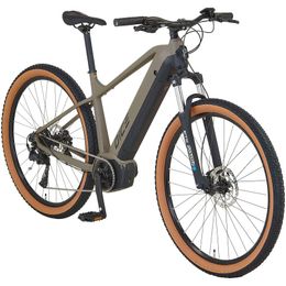 Prophete Unisex &raquo;Dice 3.0&laquo; 10 Gang Shimano Cues Schaltwerk Kettenschaltung Mittelmotor 250 W Pedelec, Elektrofahrrad f&uuml;r Damen und Herren, MTB schwarz