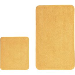 Kleine Wolke Badematte &raquo;RELAX&laquo; H&ouml;he 30 mm rutschhemmend beschichtet fu&szlig;bodenheizungsgeeignet Badteppich, Uni Farben, rechteckig, rund & als Set erh&auml;ltlich 