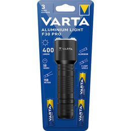 Varta Taschenlampe &raquo;Aluminium Light F30 Pro&laquo; schwarz Aluminium, Gummi, Polycarbonat, Silikon
